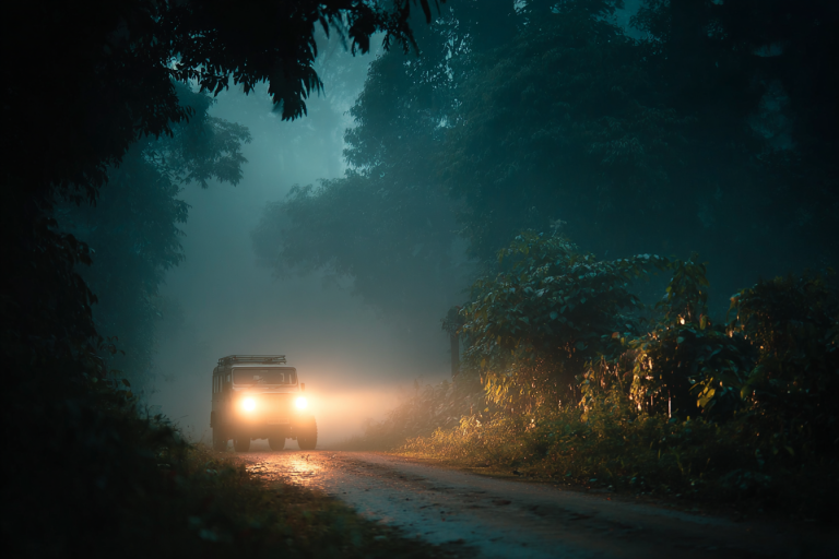 Exploring the Wilderness: Night Safari Adventures in Bardia National Park